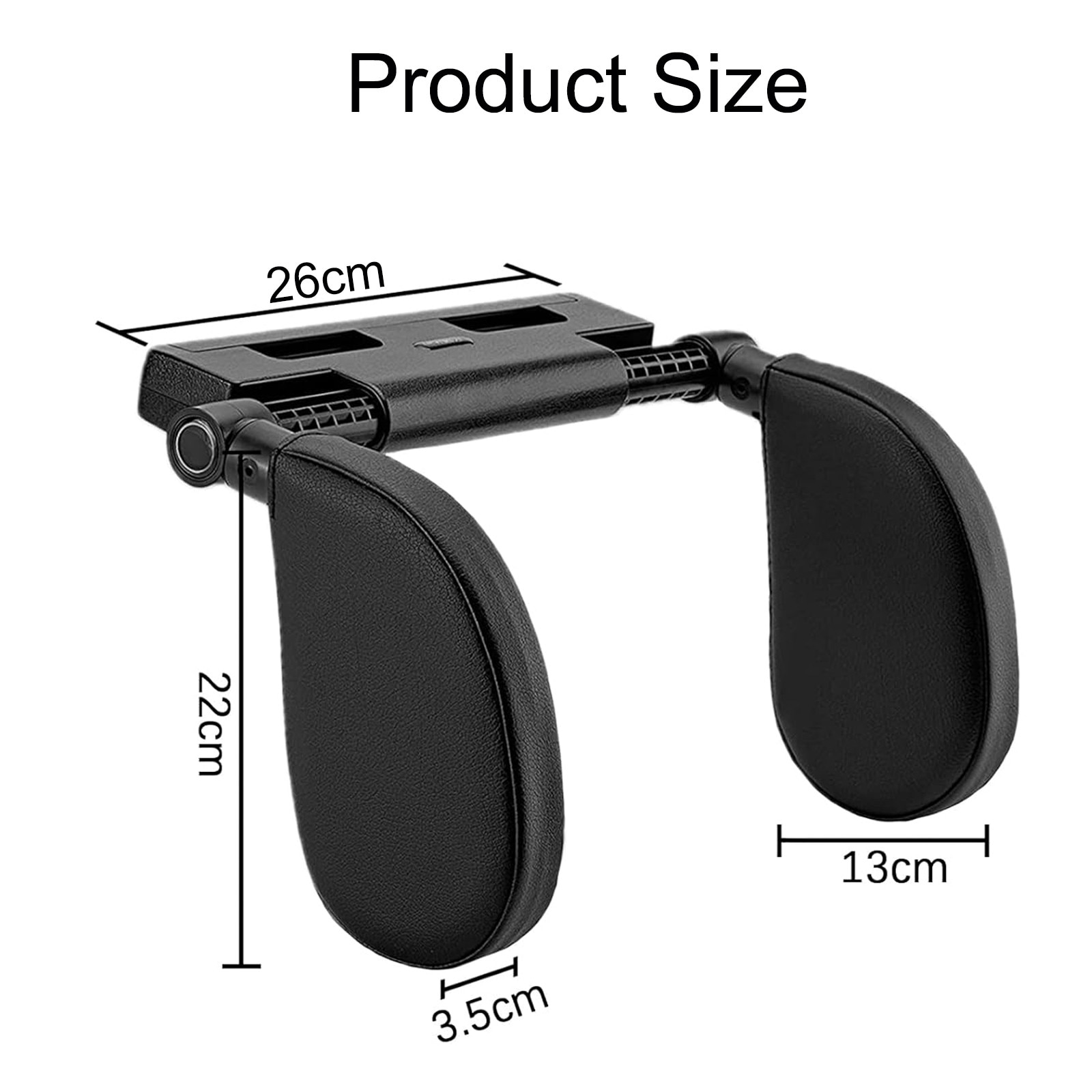 Suport Ergonomic Tetiera Auto, SINBINTA, Tetiera reglabila 180°, Cu ...