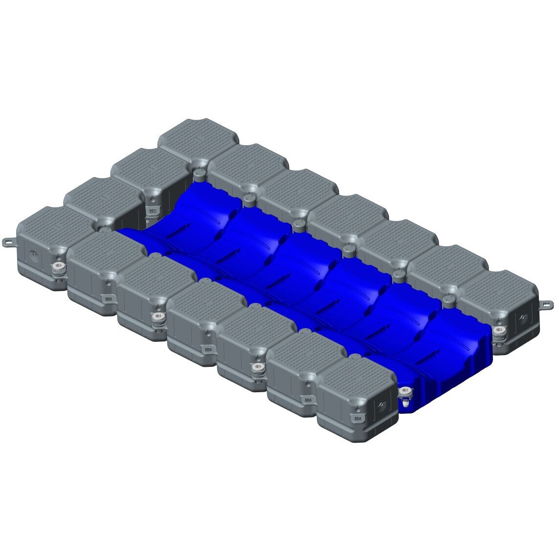 Ponton modular plutitor pentru jetski si alte ambarcatiuni: 7 mp - 3 ...