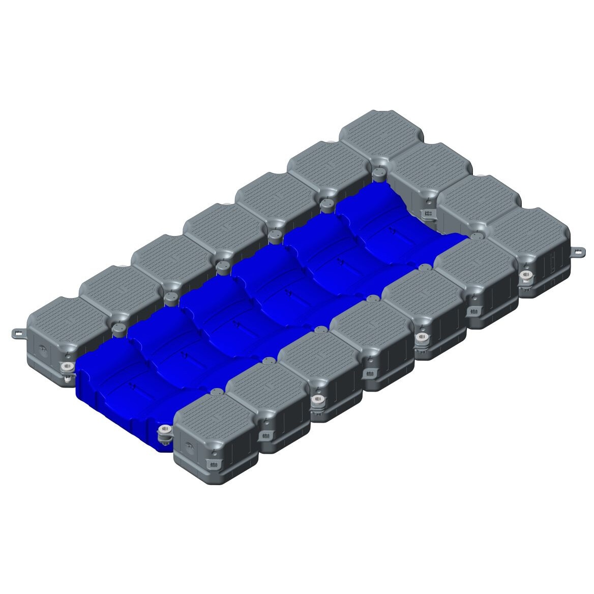 Ponton modular plutitor pentru jetski si alte ambarcatiuni: 7 mp - 3 ...