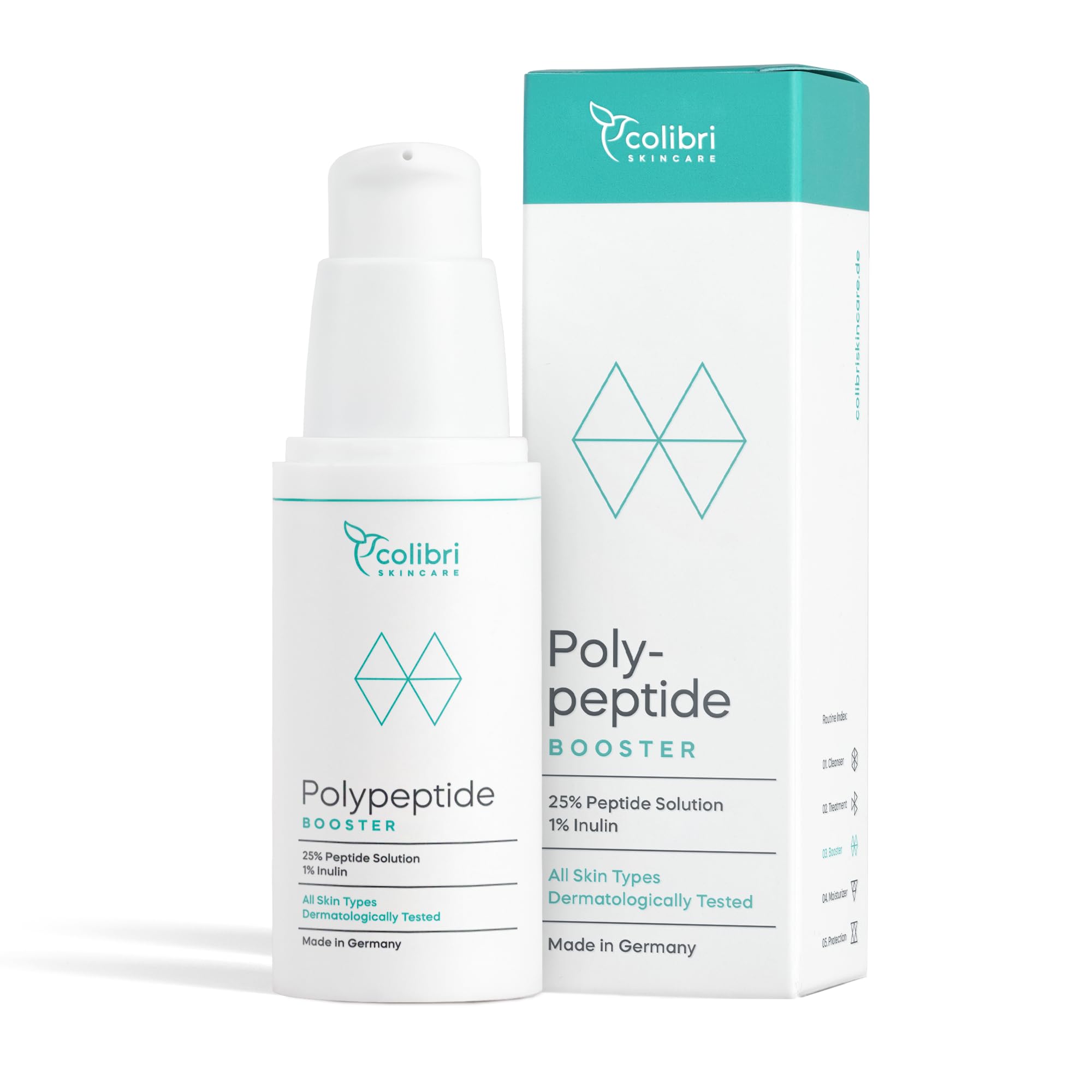 Ser Colibri Skincare, cu peptide, îngrijire riduri, 30ml - eMAG.ro