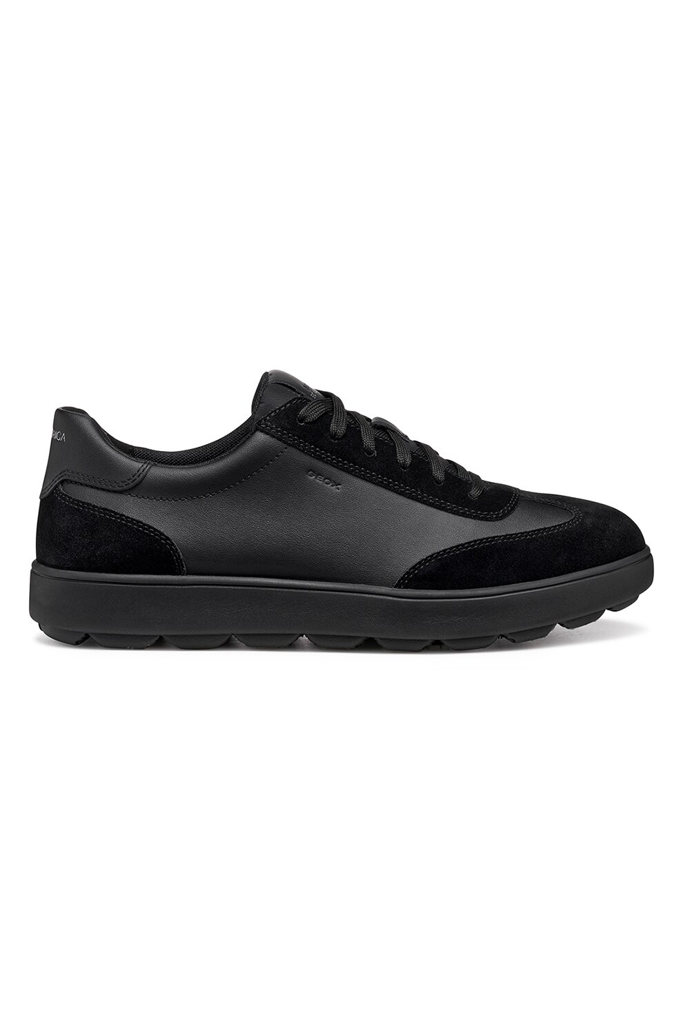 Geox, Pantofi sport de piele si piele intoarsa - eMAG.ro
