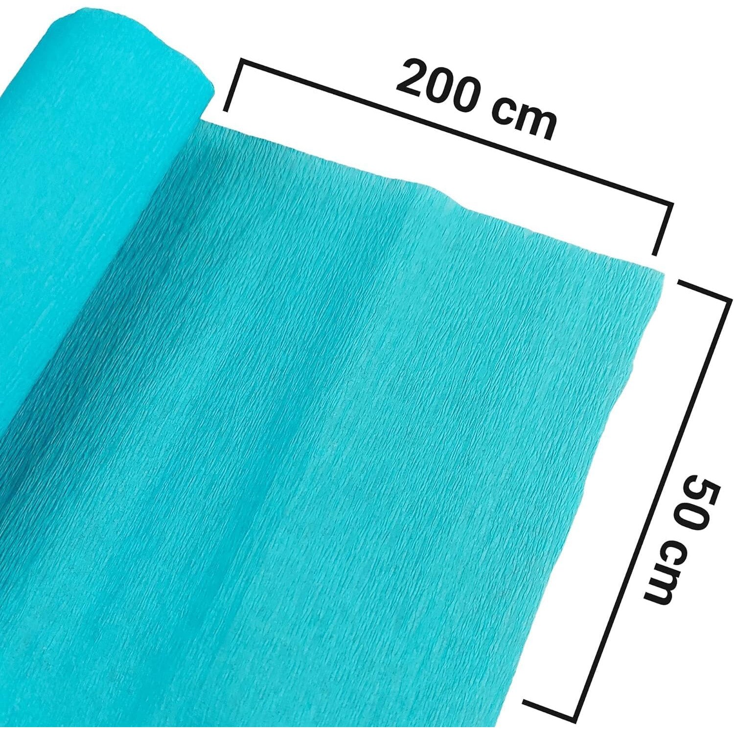 Set Role Hartie Creponata, Netuno, 204 x 50 cm, 28G/m², Versatila ...