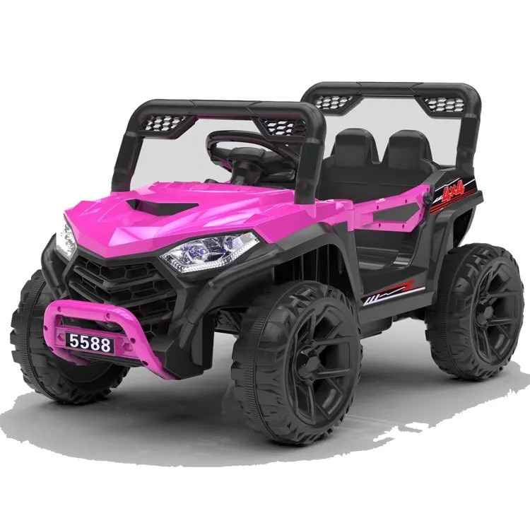 Masinuta electrica pentru copii Nichiduta 12V Off Road Race Pink 70w cu ...