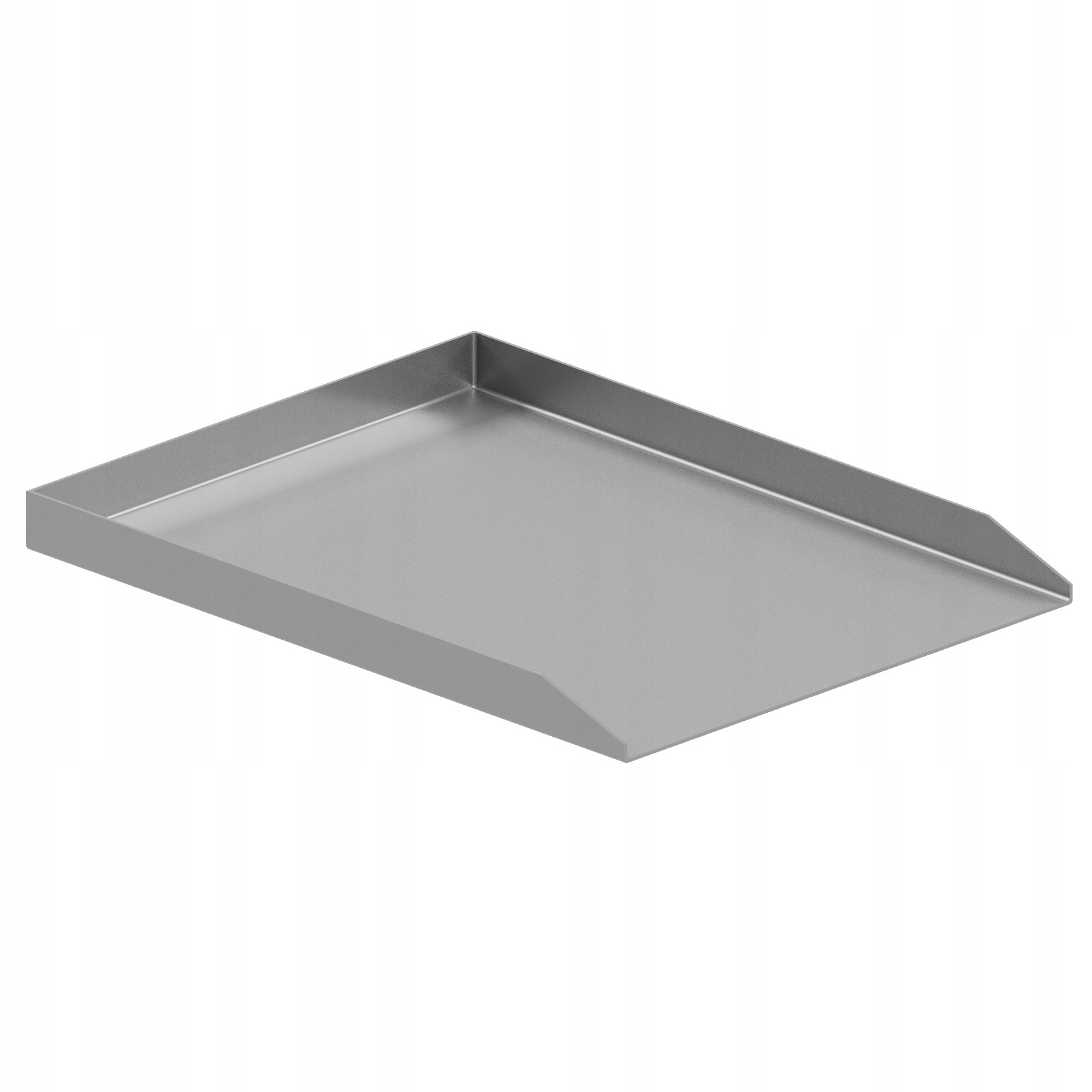 Placa pentru gratar MAT CHYRA 30x40cm, grosime 2mm, din inox, 3 margini ...