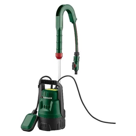 Pompa pentru butoi de apa Parkside, 400W fara revizie, max 4000L/H, 13M ...