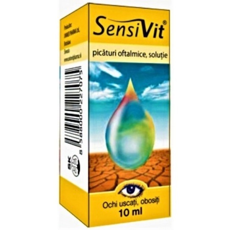 Sensivit picaturi oftalmice, 10 ml, Unimed Pharma - eMAG.ro