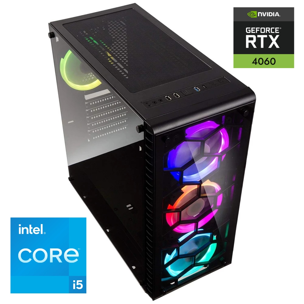 Magic Gamer PC - Intel i5 14400F Processzor, 1000GB M.2 SSD, 32GB DDR5 ...