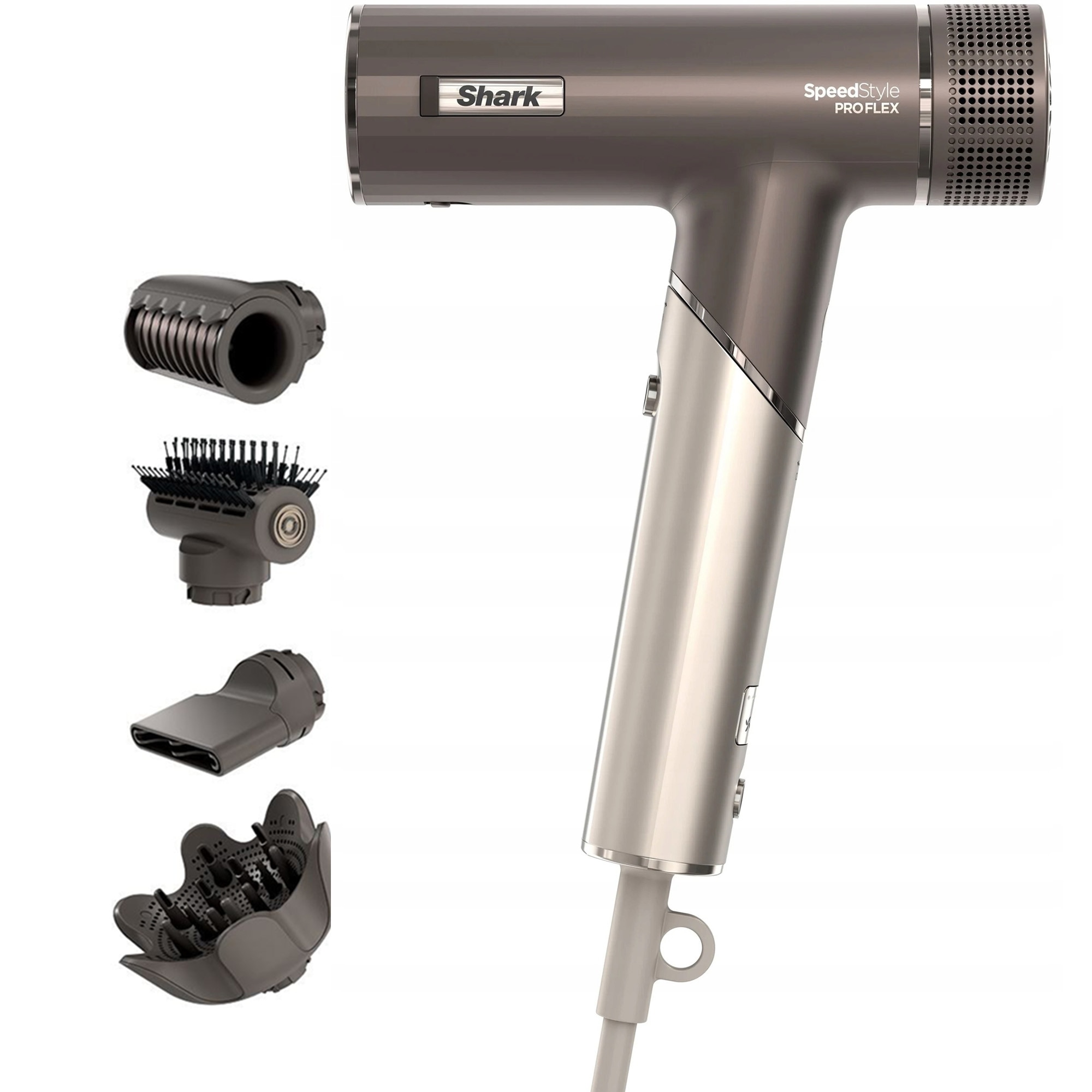 Сешоар 4в1 Shark SpeedStyle Pro FLEX HD542EU, 1750W - eMAG.hu