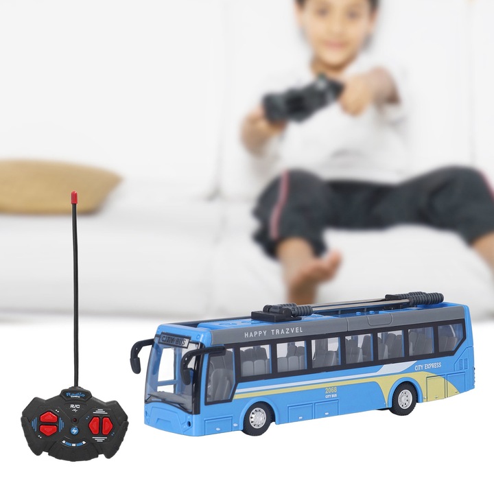 Autobuz cu telecomanda, simulare inalta, toate directiile de conducere ...