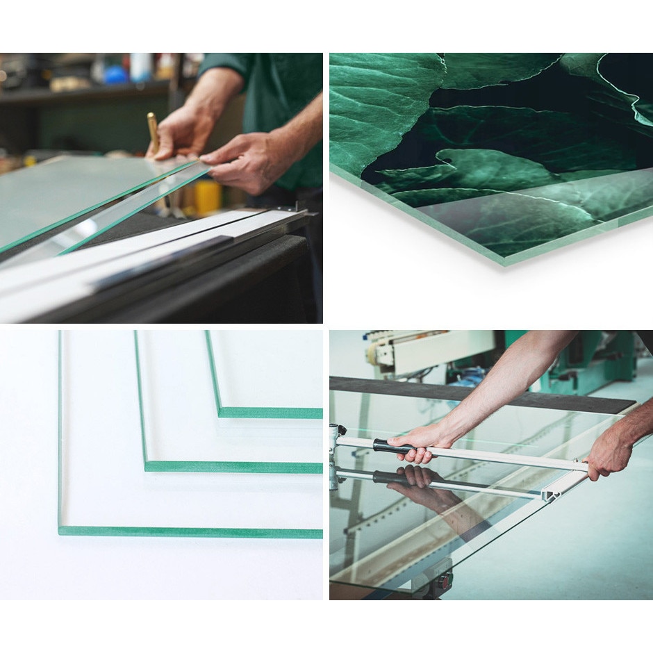 Tabla protectie podea semineu, Tulup, Model natural de marmura, Cremos ...