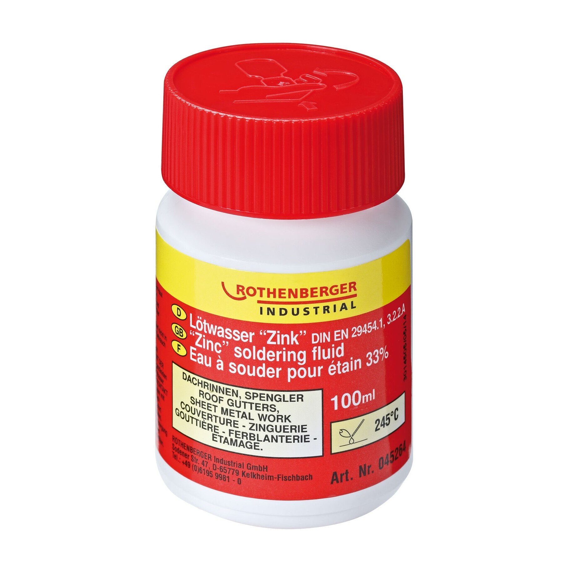 Pasta decapanta Rothenberger Zink, 155 g - eMAG.ro