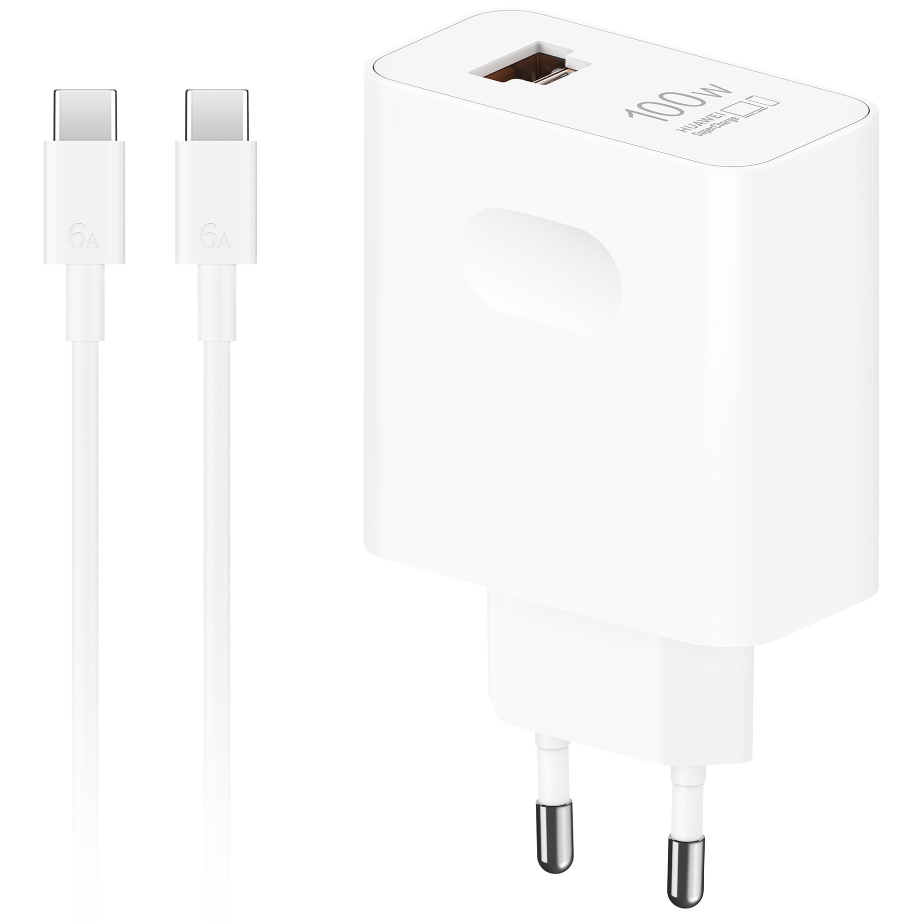 Incarcator retea HUAWEI SuperPower Wall Charger, 1xUSB-C, 100W, alb ...