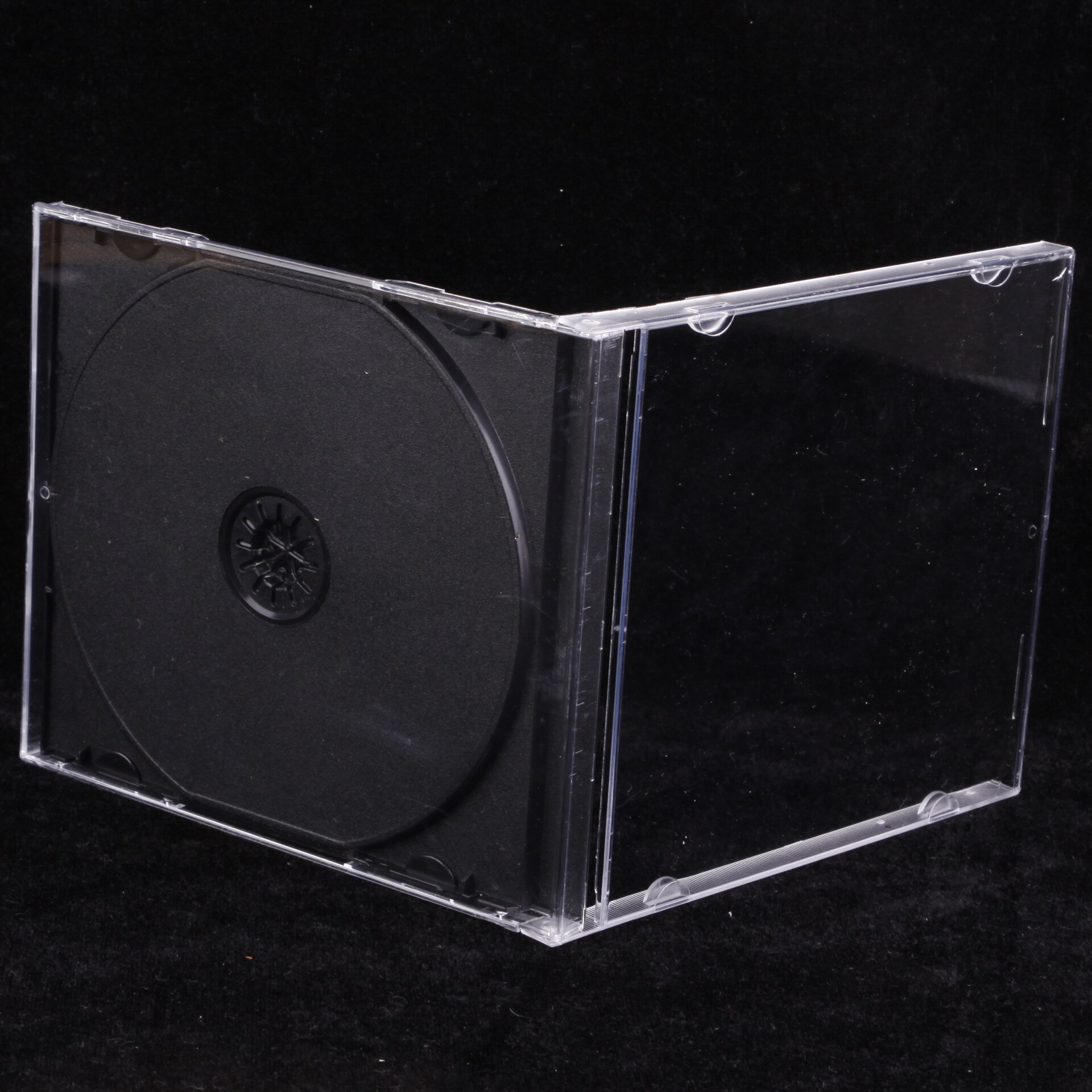 10 darabos CD-tok készlet, AMRINUGL, akril, elegáns dizájn, fekete ...