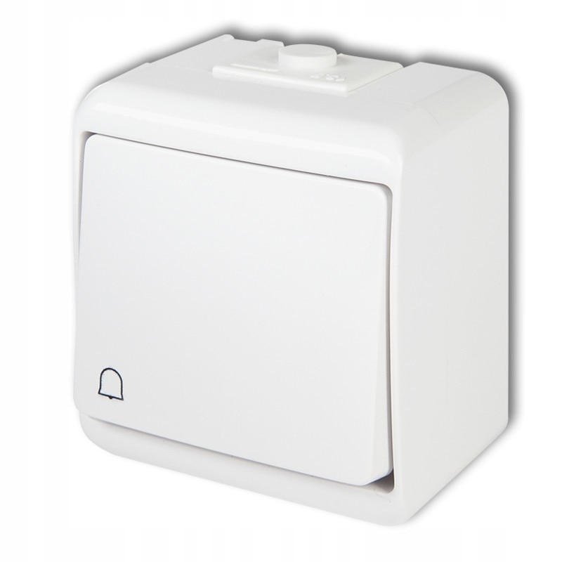 Sonerie Intrerupator IP54, KARLIK, alb, dimensiuni compacte - eMAG.ro