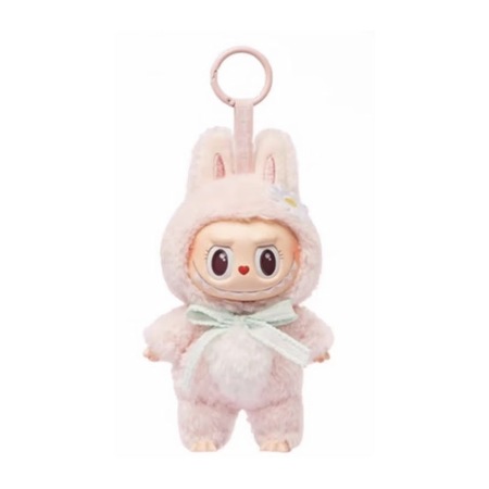 Плюшена играчка Labubu, 17 см, розово/сладко сърце - eMAG.bg