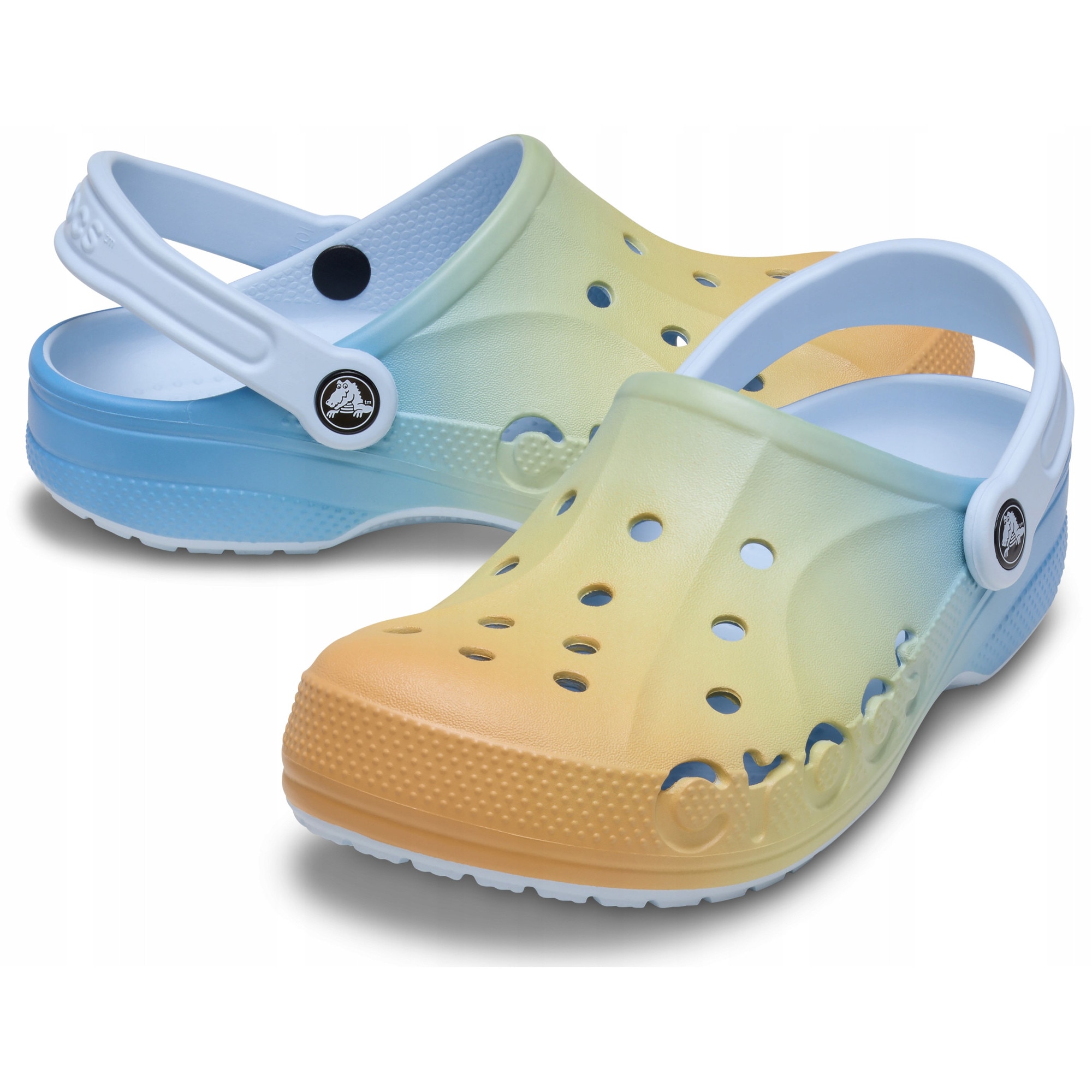 Crocs, Saboti Femei Spuma Croslite, Baya Seasonal Printed 206230 Clog ...