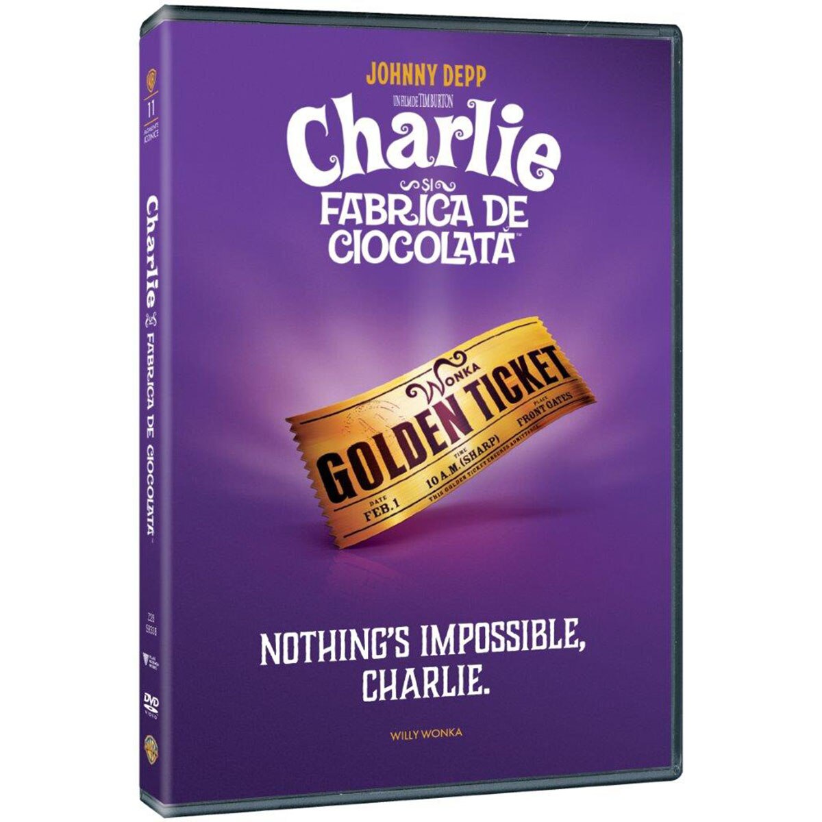 CHARLIE AND THE CHOCOLATE FACTORY - Iconic Edition [DVD] [2005 ...