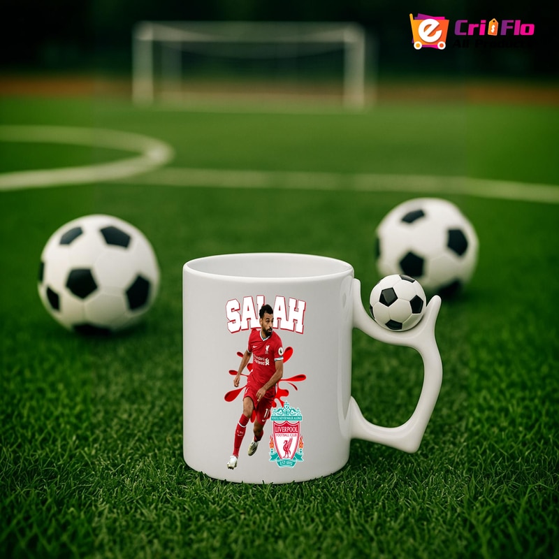 Cana Salah Liverpool Player BEST, ceramica, Cri-Flo, 330ml, Minge ...