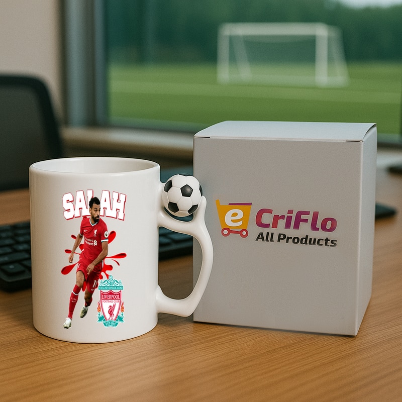 Cana Salah Liverpool Player BEST, ceramica, Cri-Flo, 330ml, Minge ...