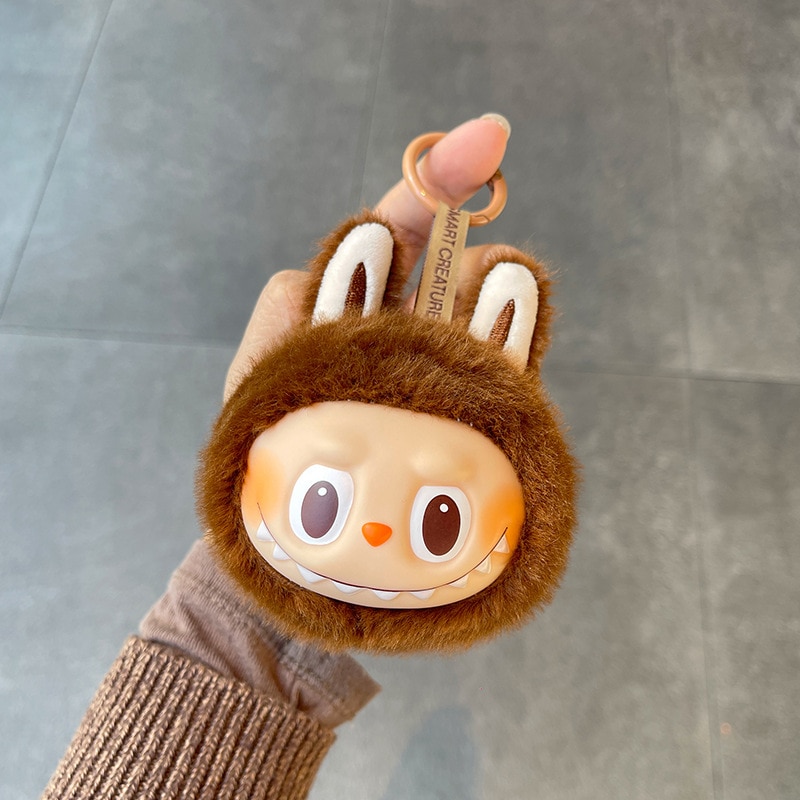 Jucarie de Plus, Labubu, Micutul Monstru Pufos. 17 cm, Roz, lulu - eMAG.ro