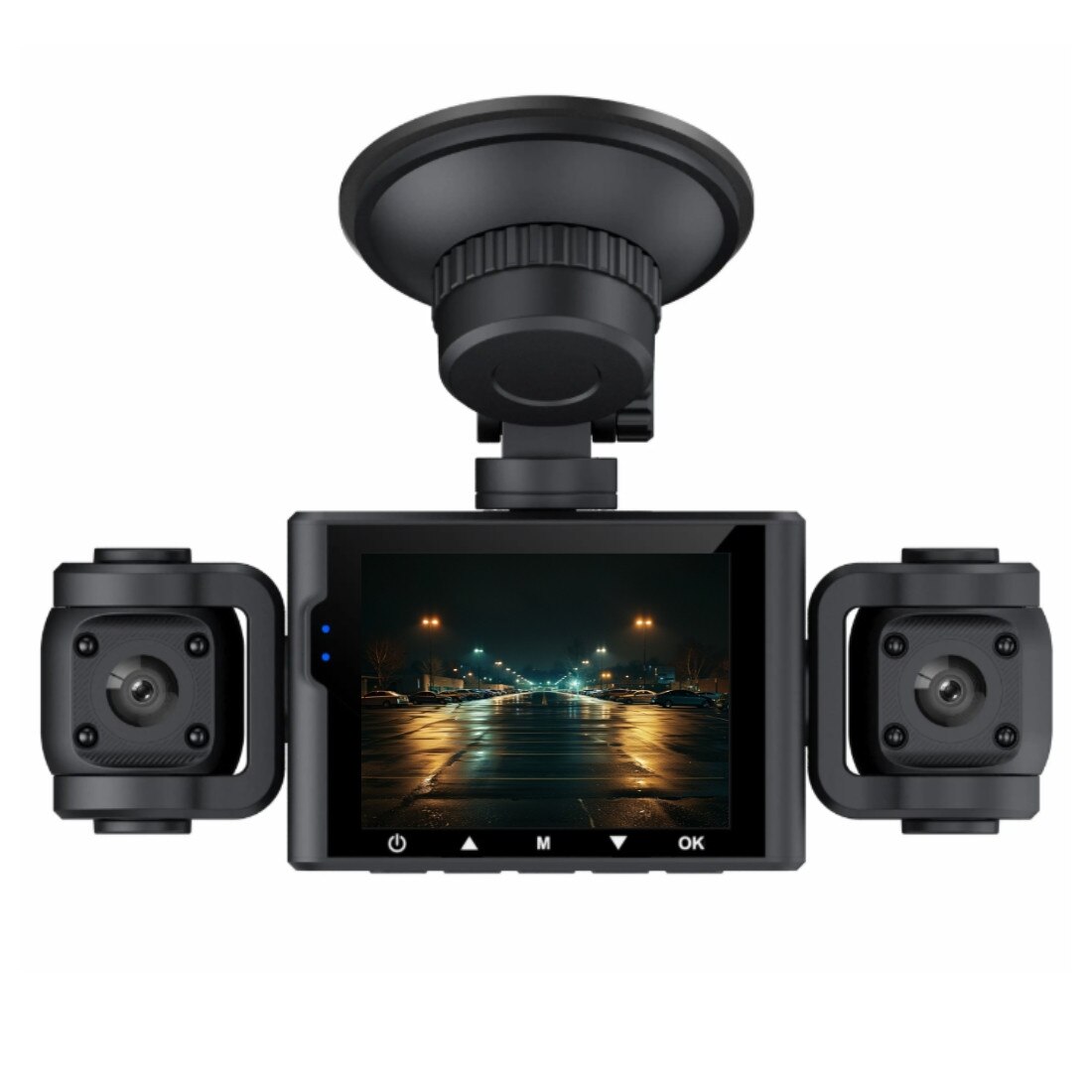 Camera video auto DVR, EM-S7, 4 lentile - vizibilitate completa ...
