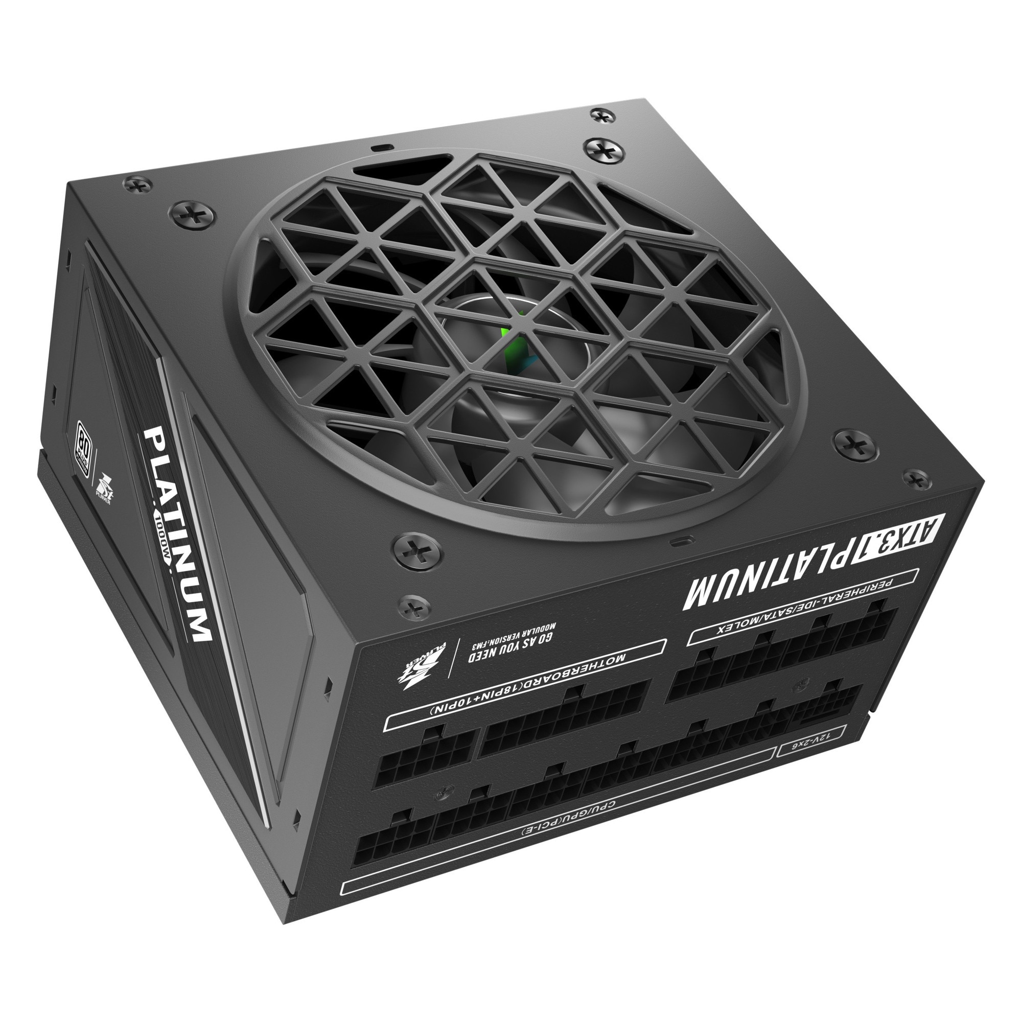 Sursa PC 1stPlayer® 1000W, 80 PLUS® Platinum, Full Modular, ATX 3.1 ...