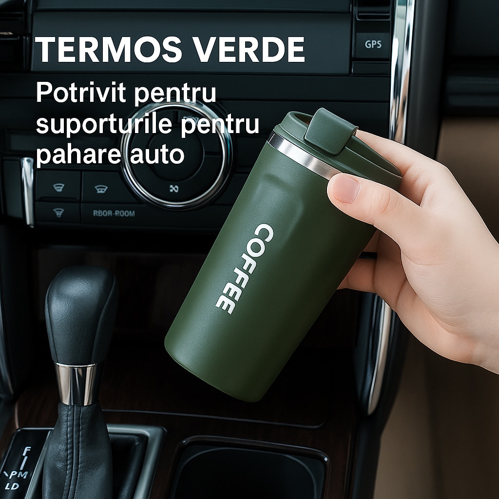 Cana Termos Smart display DIGIMAT®, afiseaza temperatura, fara scurgeri ...