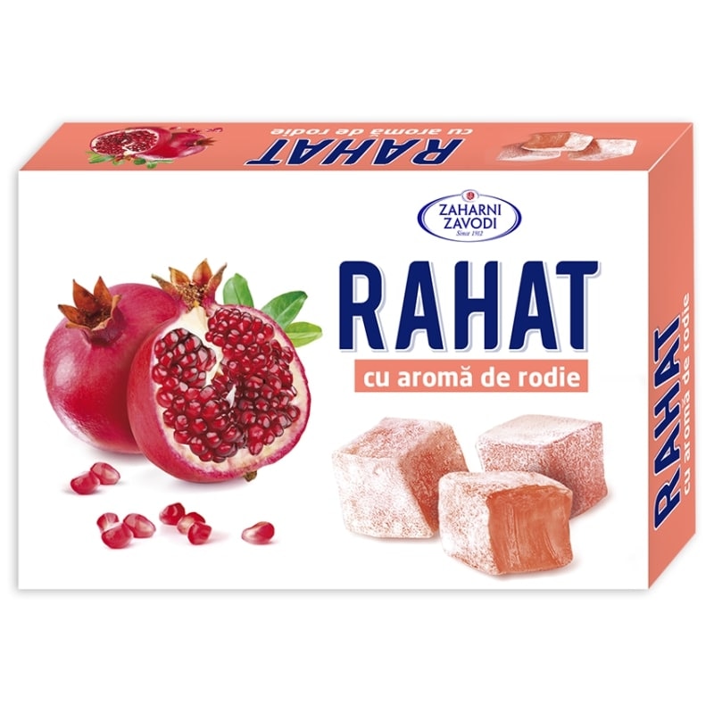 Rahat cu aroma de rodie, Zaharni Zavodi, 140 g - eMAG.ro