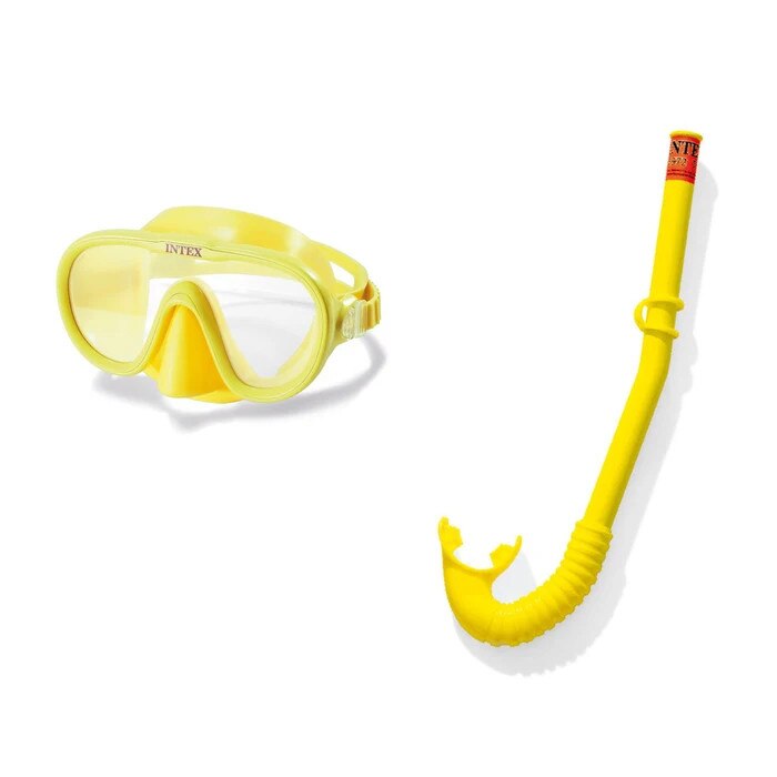 Set Inot Copii Intex Adventurer 55642 – Masca + Tub Respiratie, Culoare ...