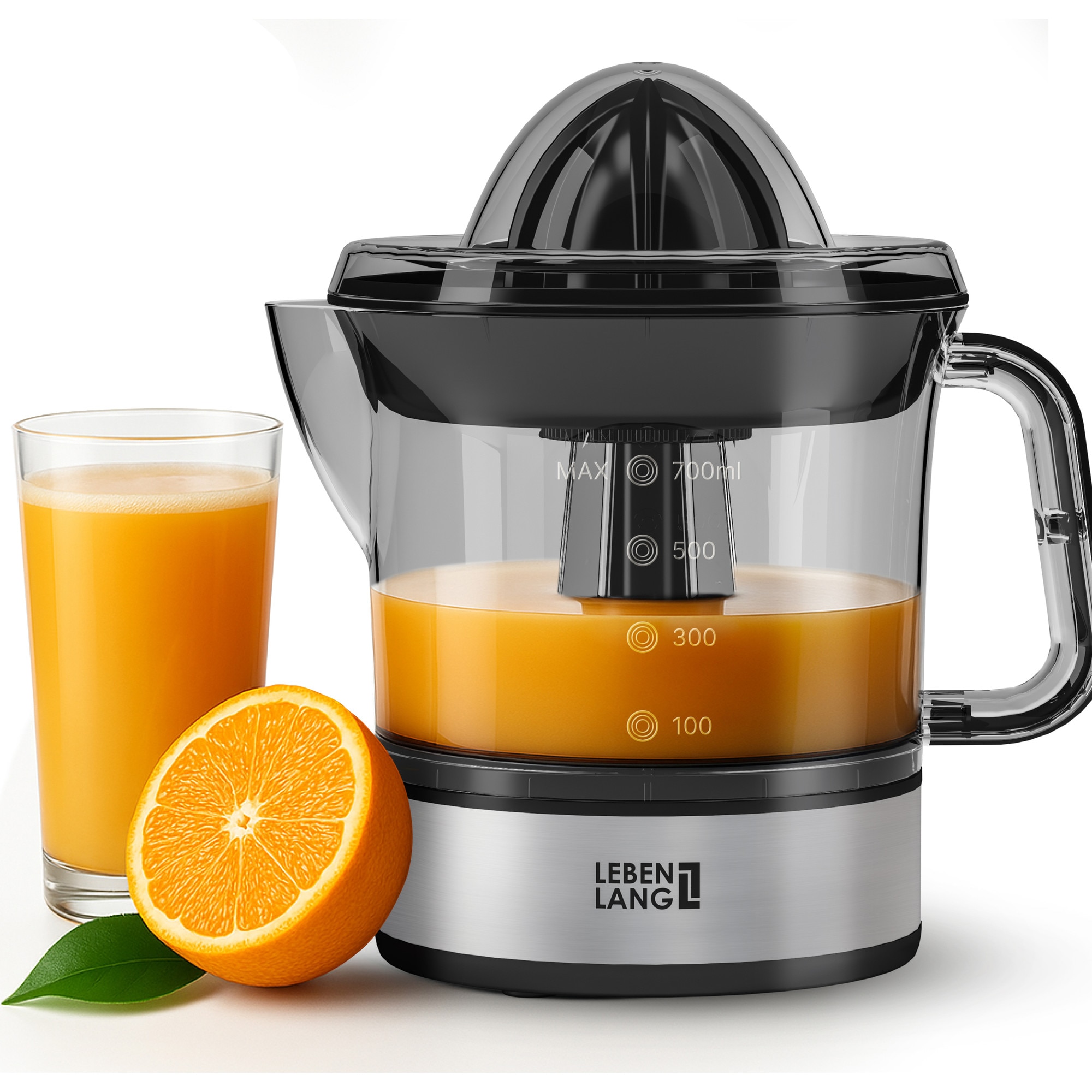 Storcator de fructe LEBENLANG, Electric, Capacitate 700ml, Randament ...