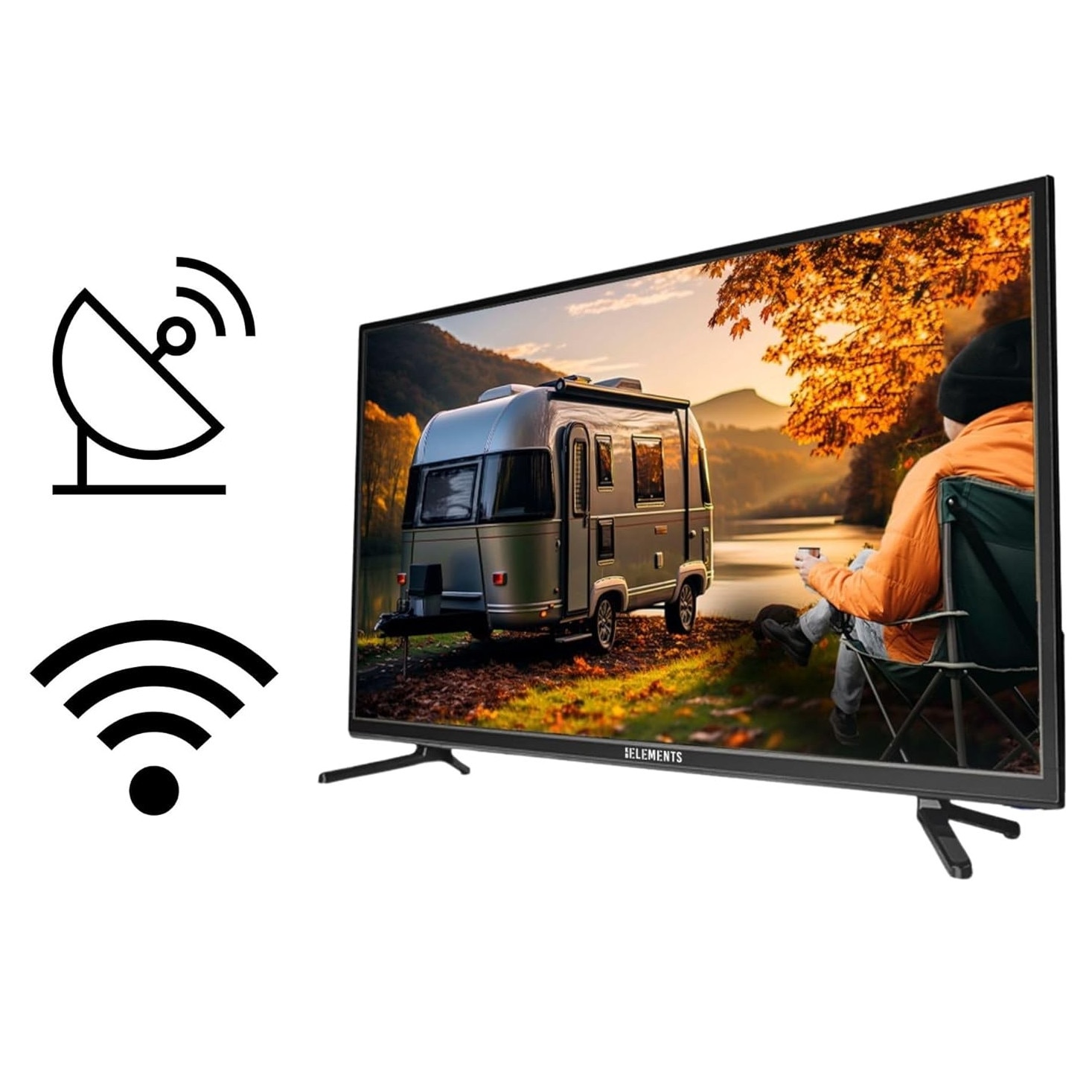KB Elements LED телевизор 24''/60 см диагонал, Full HD, Smart TV, Dolby ...