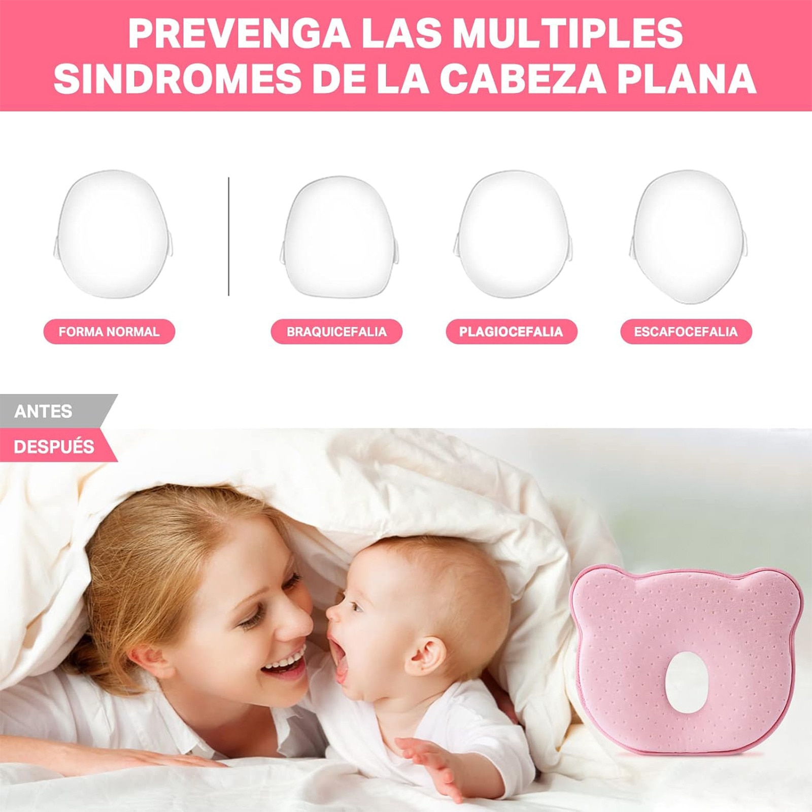 Perna Bebelusi, AYSTOAYS®, Spuma cu Memorie, Respirabil, Suport pentru ...