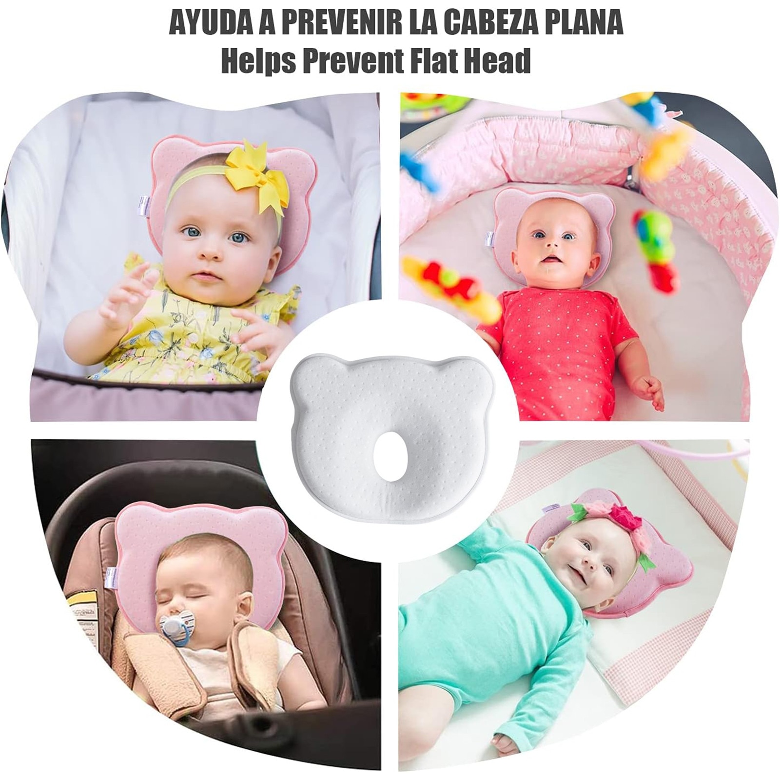 Perna Bebelusi, AYSTOAYS®, Spuma cu Memorie, Respirabil, Suport pentru ...