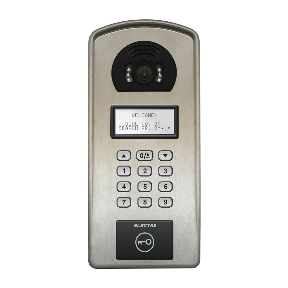 Videointerfon de exterior Electra Clasic P4S.V91I, digital, RFID ...