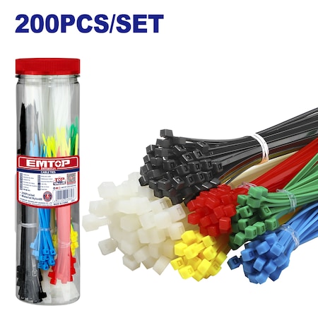Set 200 coliere / soricei din plastic, colorate - eMAG.ro
