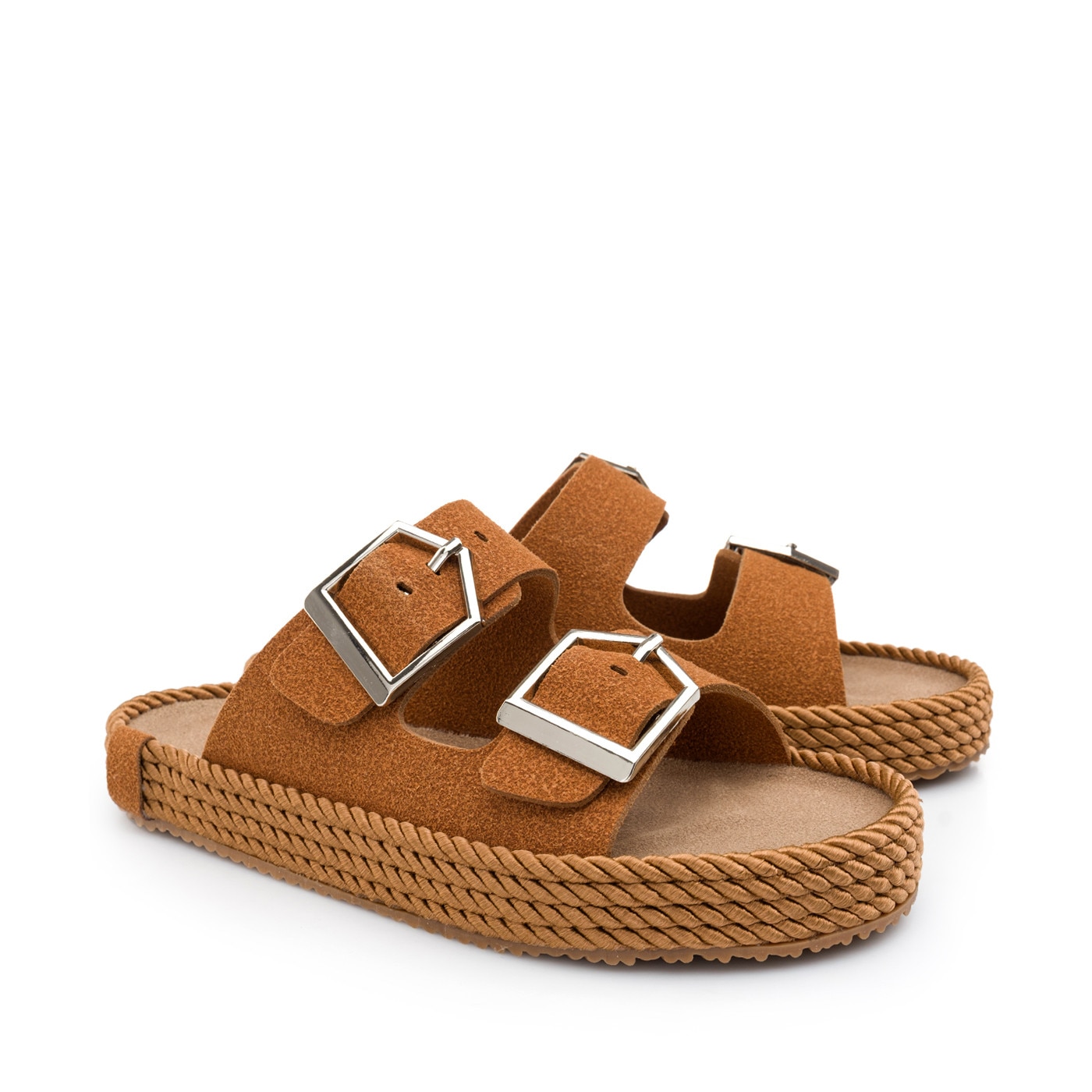 Sandale dama, Musette, CORFU, Sintetic, Maro - eMAG.ro