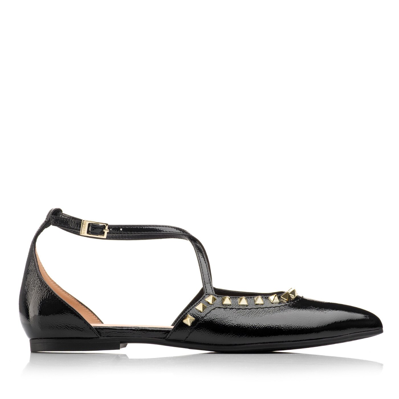 Balerini dama, Musette, BLAKE A10, Piele lacuita, Negru - eMAG.ro