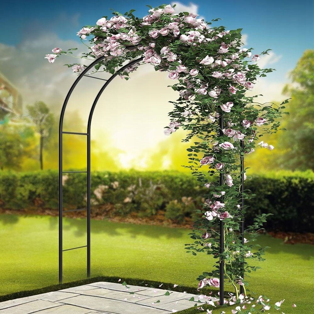 Pergola De Gradina, Vilde, 145x38x235 cm, Metalica, Rezistenta La ...