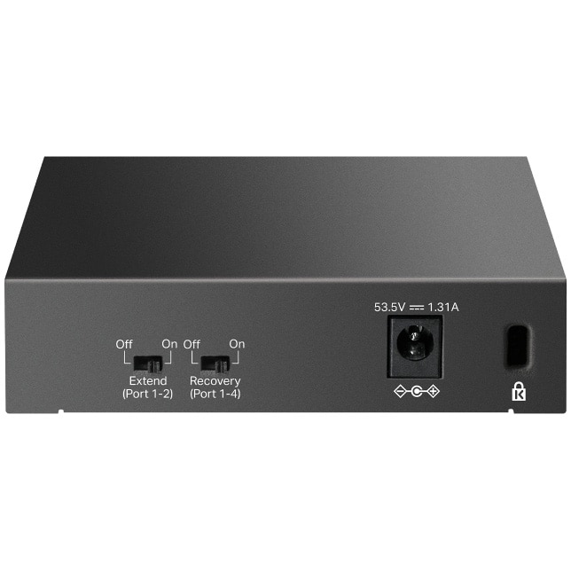 Switch PoE TP-Link Desktop, LS105GP, 5 porturi 10/100/1000Mbps PoE ...