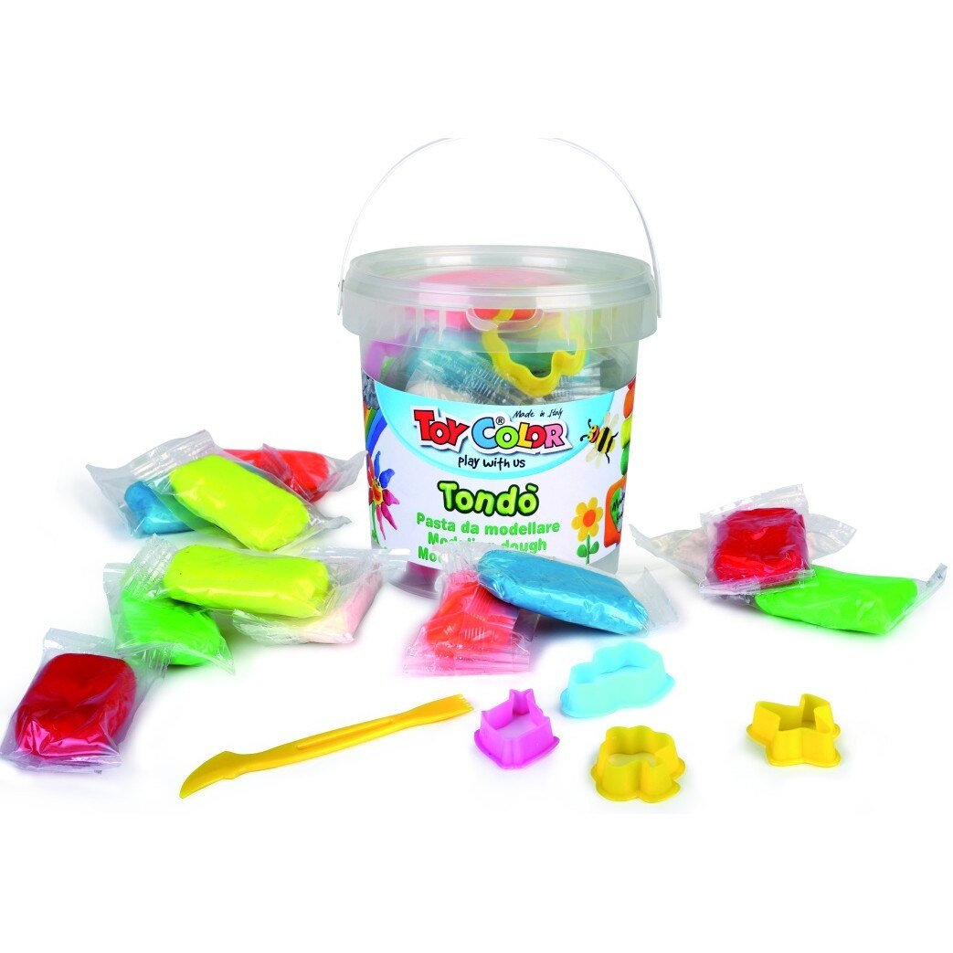 Pasta de modelare Toy Color galetusa Tondo - eMAG.ro