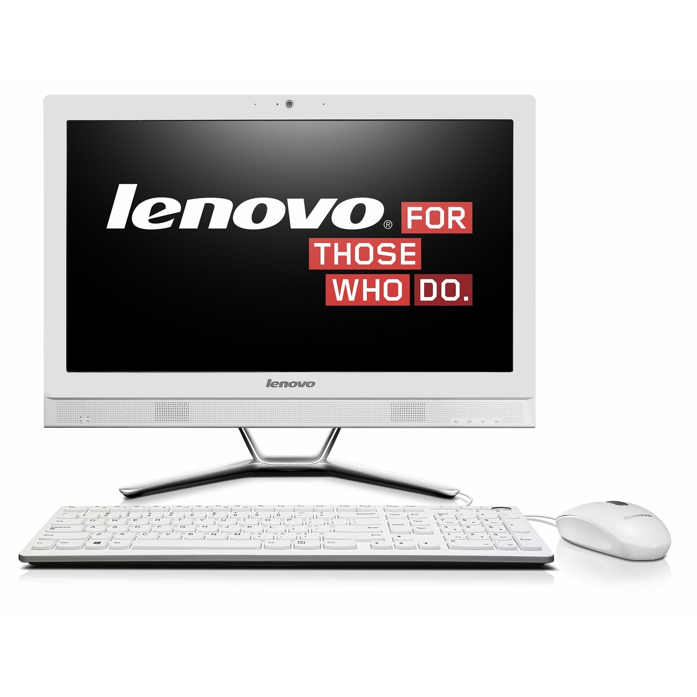 Sistem Desktop PC All-In-One Lenovo C470, Intel Core i3, Memorie 4GB ...