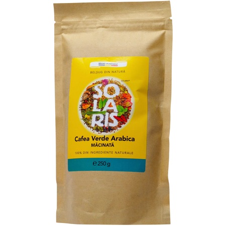 Cafea verde arabica, macinata 100%natural, fara aditivi, coloranti sau ...