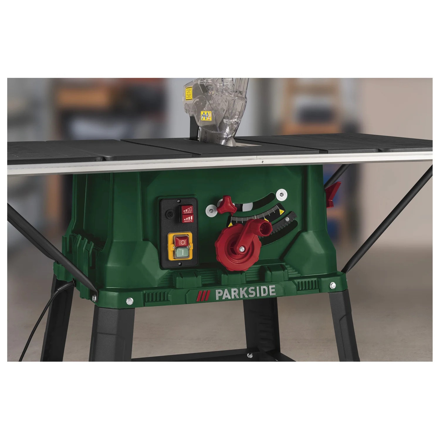 Fierastrau circular de masa PARKSIDE PTKS 2000 H5, 2000W, cu ghidaj ...