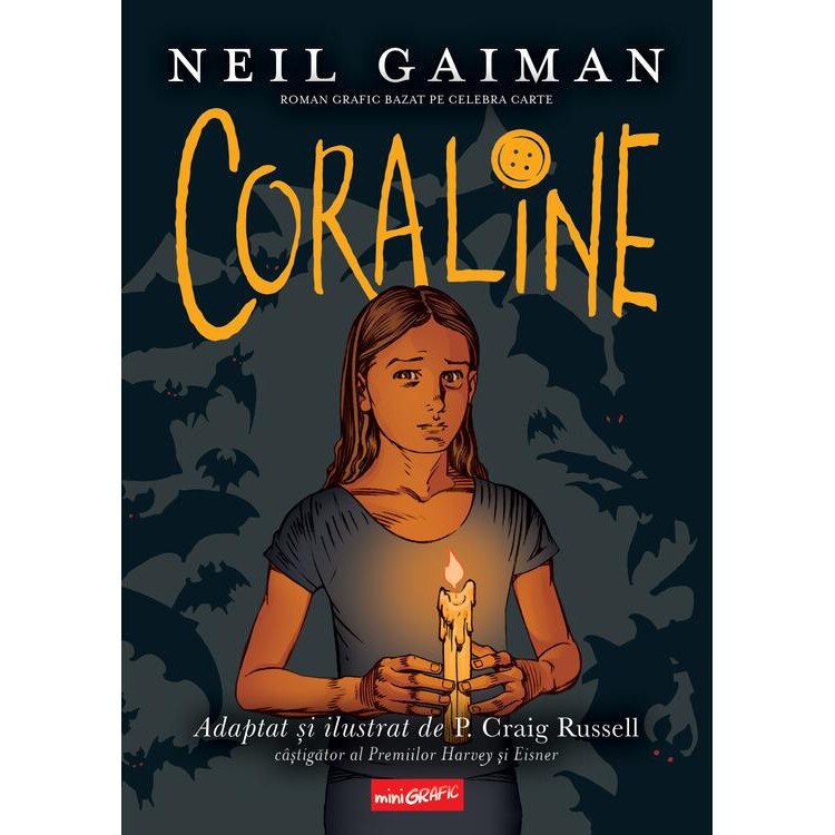 Coraline. Roman grafic, Neil Gaiman, P. Craig Russell, miniGrafic - eMAG.ro