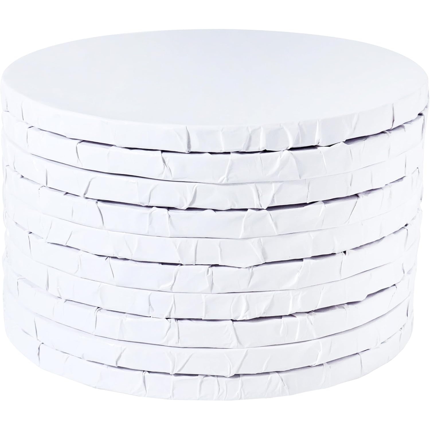 Platforma tort rotunda alba, usoara, 30 cm grosime 1.2 cm, PME - eMAG.ro