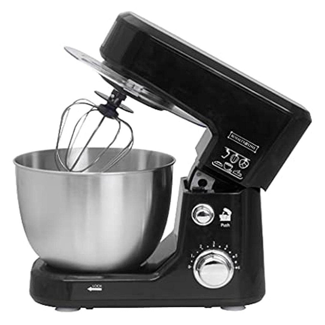 Robot de bucătărie multifuncțional Royalty Line, 1000 W, negru, bol ...