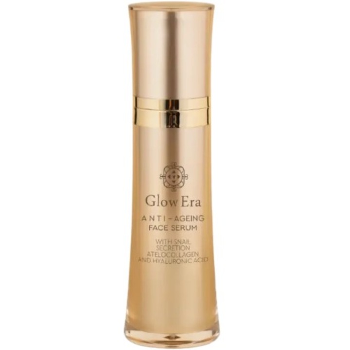 Ser de fata Antirid cu extract de Melc, 30ml, Glow Era - eMAG.ro