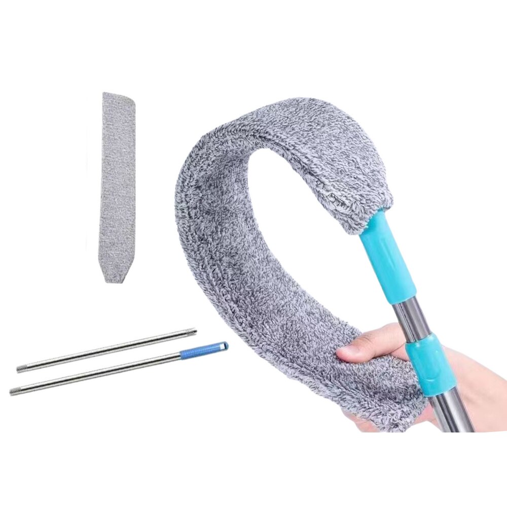 Perie telescopica din microfibra pentru praf, LEAN, 35x7cm, 92-128cm ...