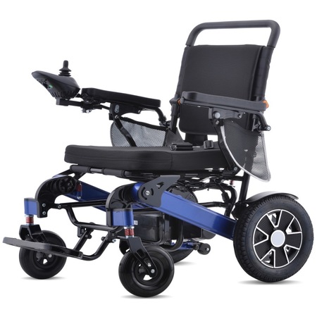 Scaun cu rotile electric pliabil KAKIGO, capacitate de incarcare 150 kg ...