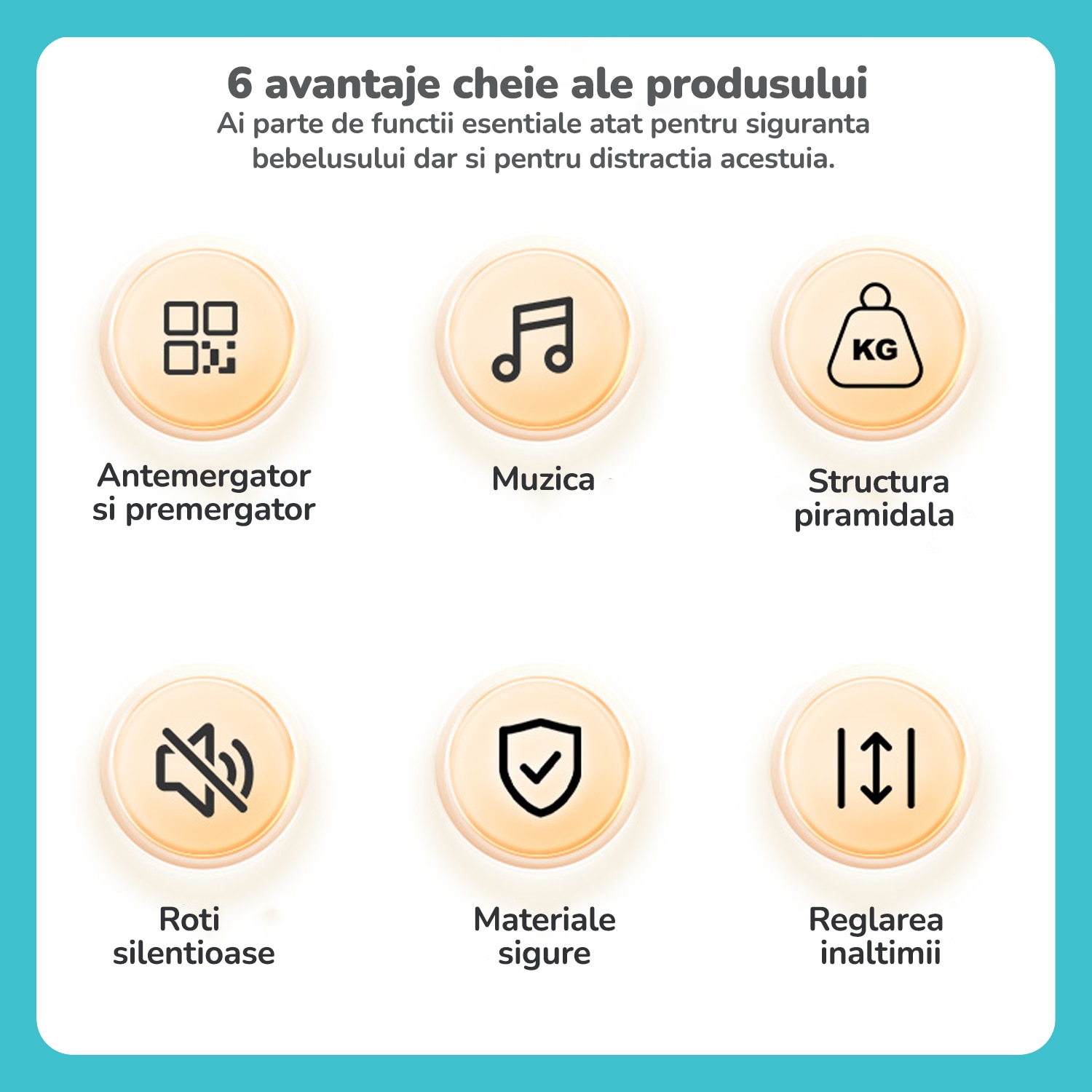 Premergator Copii 2 in 1 Mavio®, Model MyRide, Rotobil pentru Bebelusi ...